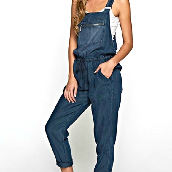 lovestitch | Jeans | Nwt Tencel Denim Overalls | Poshmark